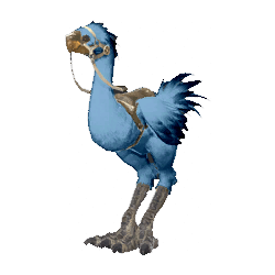 Wüstengelber → Himmelblauer - FFXIV Chocobo Farbenrechner